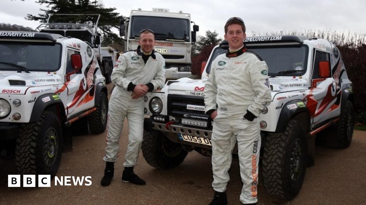 Triple amputee Cpl Tom Neathway leaves for Dakar rally - BBC News