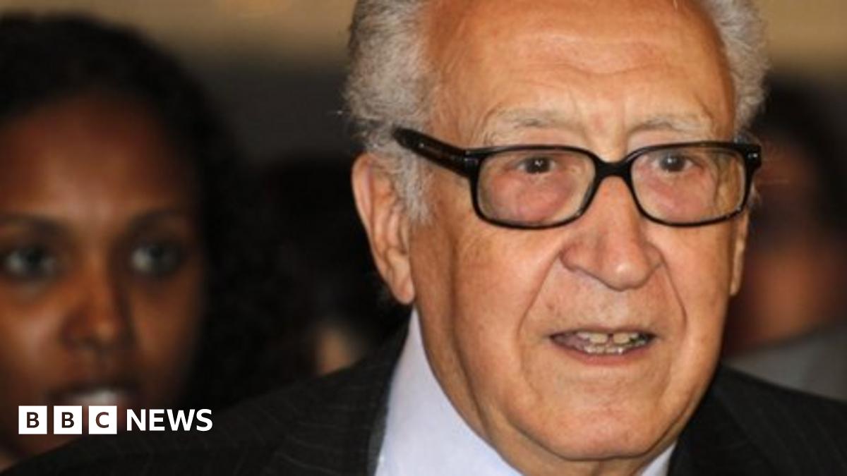 Syrian peace envoy Lakhdar Brahimi in talks with Assad - BBC News