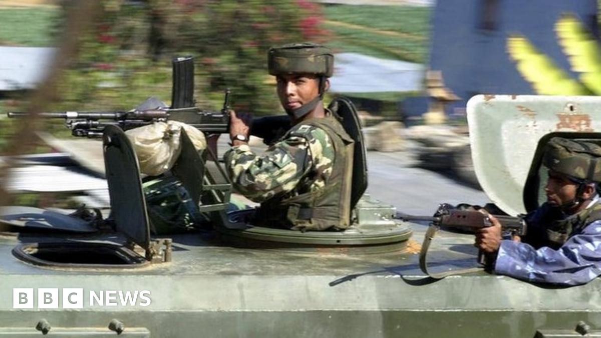 Nepal's Colonel Kumar Lama held after court appearance - BBC News