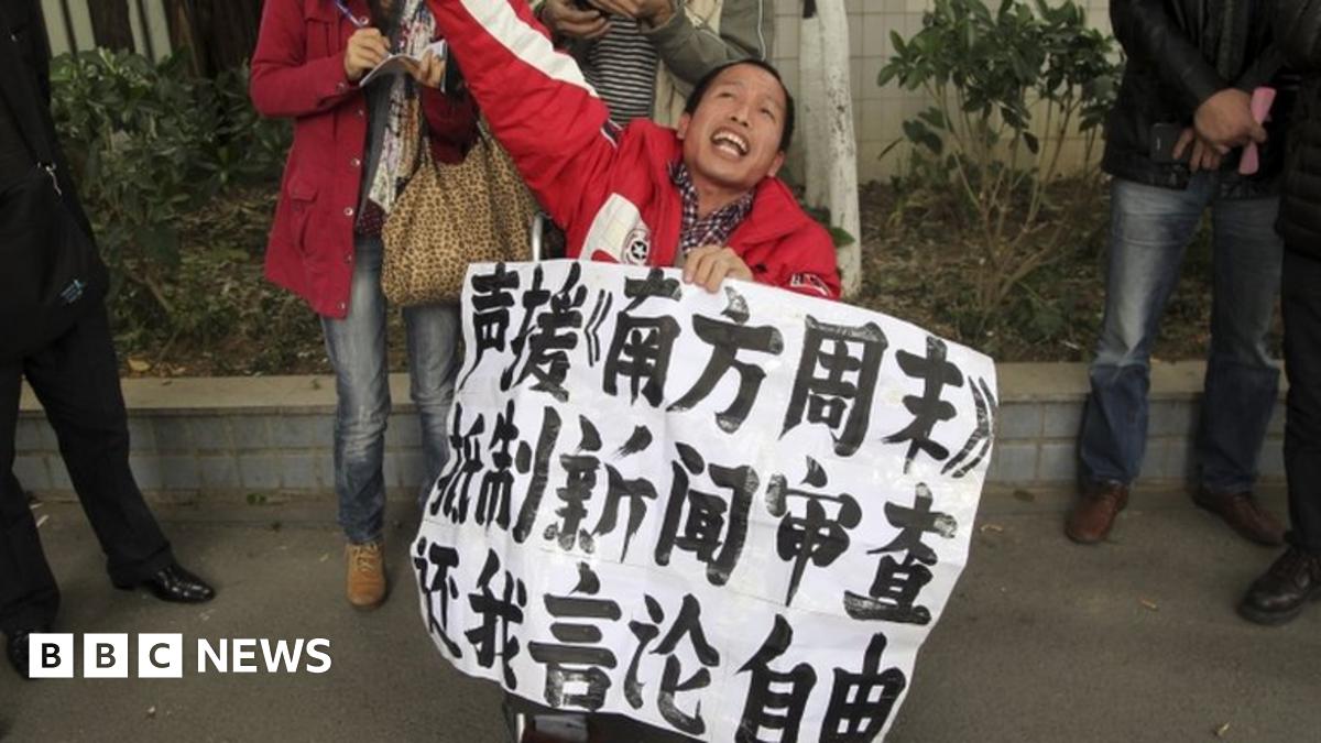 China censorship row: 'Deal' at Southern Weekly - BBC News