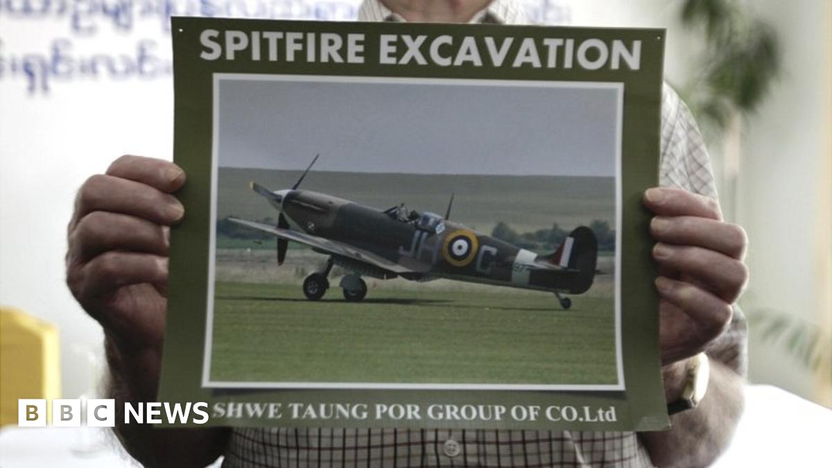 Burma Spitfire hunters discover crate - BBC News