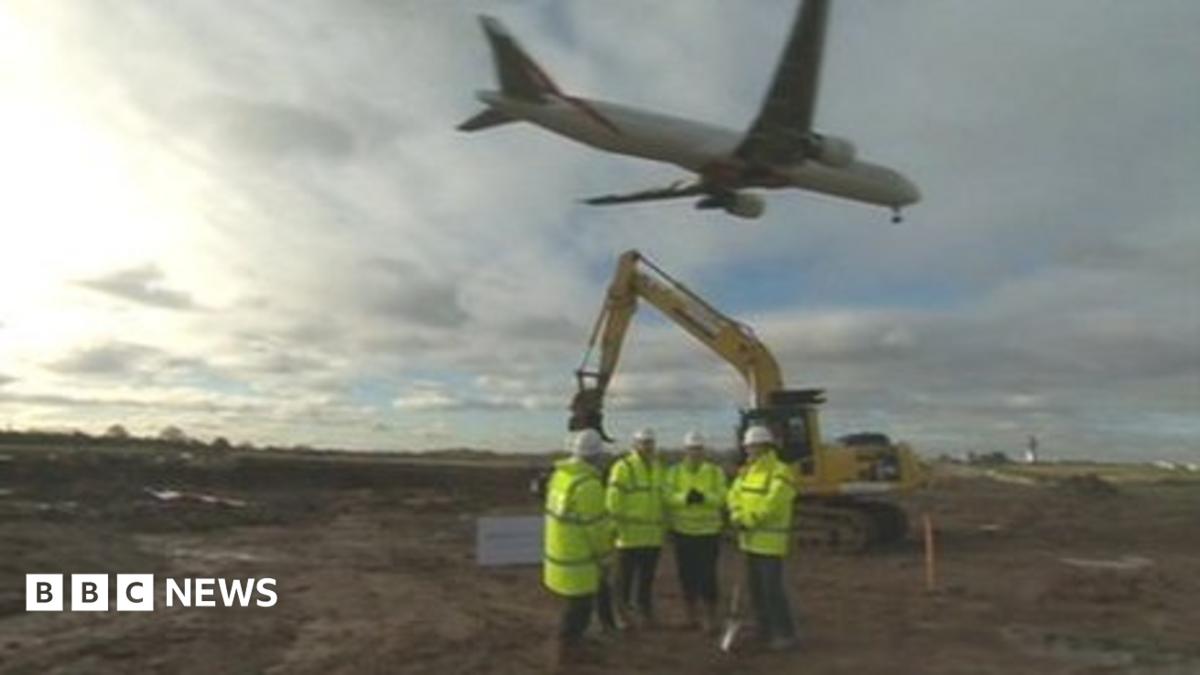 Planned flight paths at Birmingham Airport revealed - BBC News