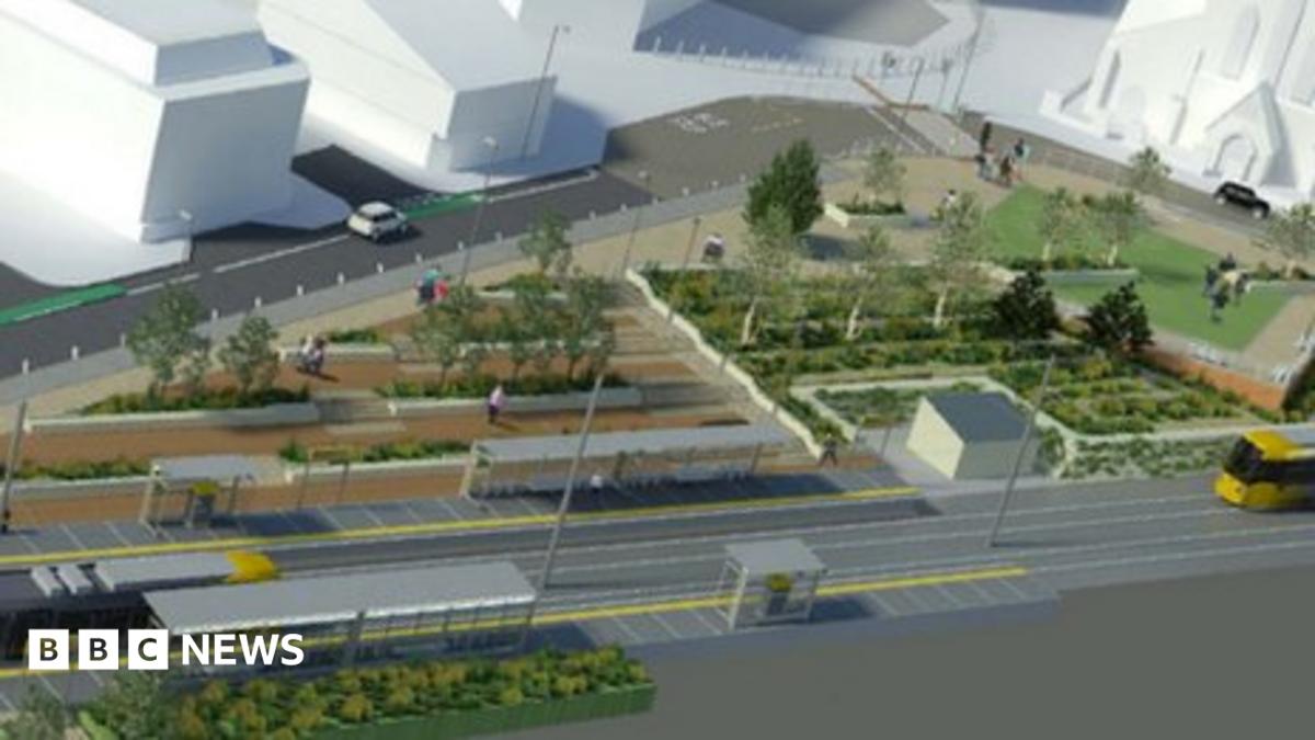 Plans to 'improve first impression' of Oldham approved - BBC News