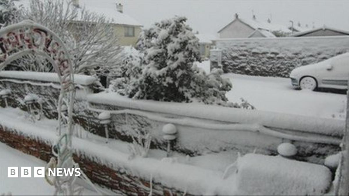 Sleet and snow forecast for Jersey and Guernsey - BBC News