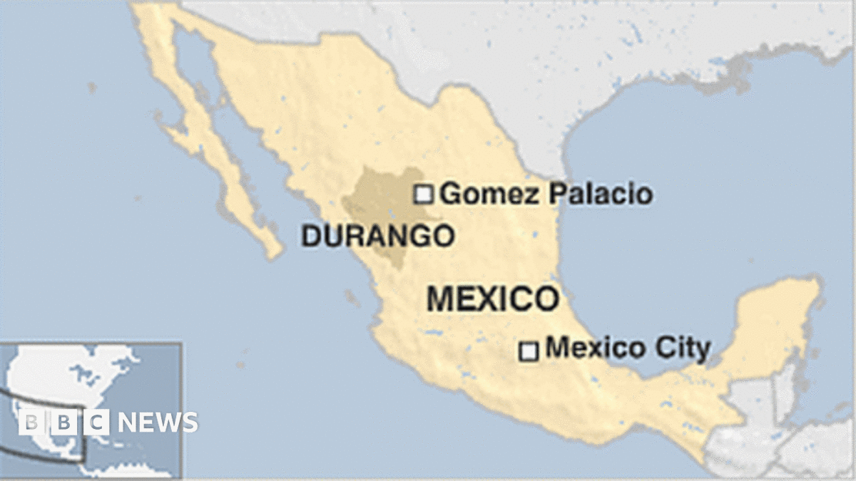 Mexico police arrested in 'organised crime raid' - BBC News