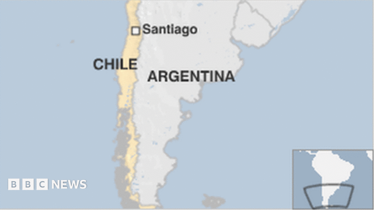 Chile water shortage hits Santiago from Maipo river - BBC News