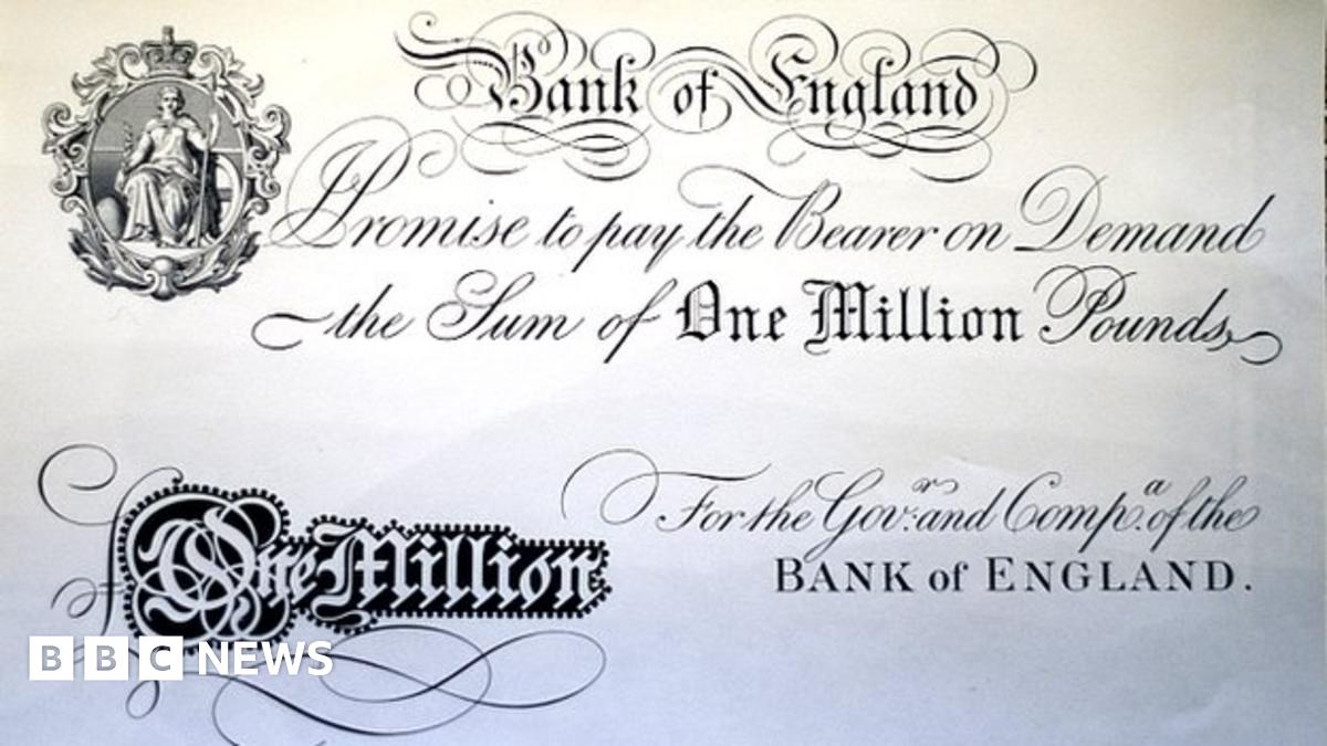 Britain's £1m and £100m banknotes - BBC News