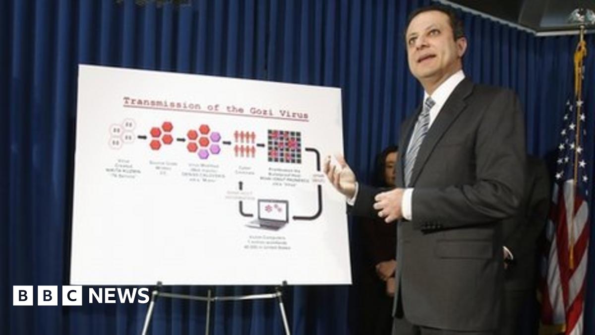 Europeans charged in US over destructive computer virus - BBC News