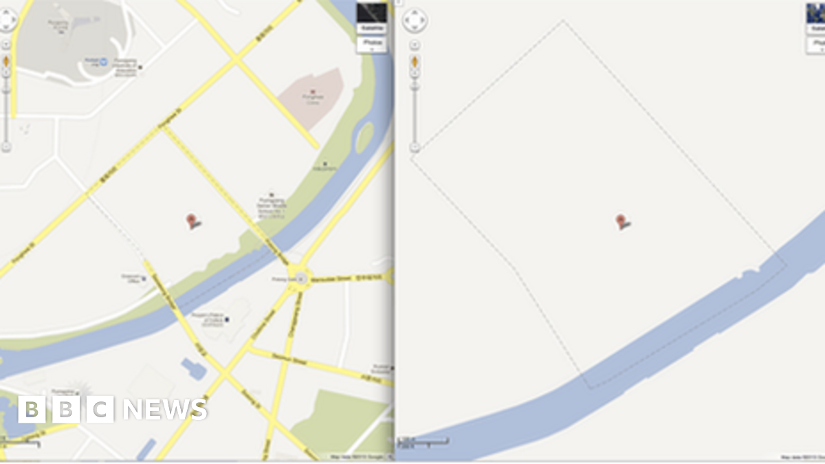 Google expands North Korea map coverage - BBC News