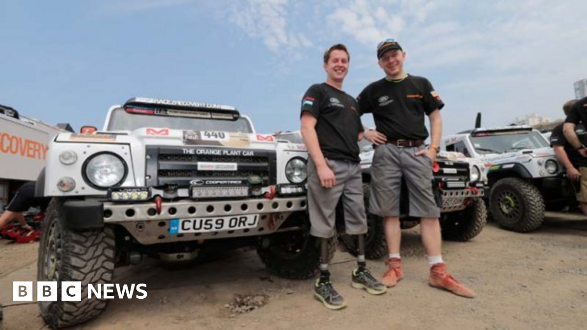 Dakar rally triple amputee Thomas Neathway hopes to inspire - BBC News