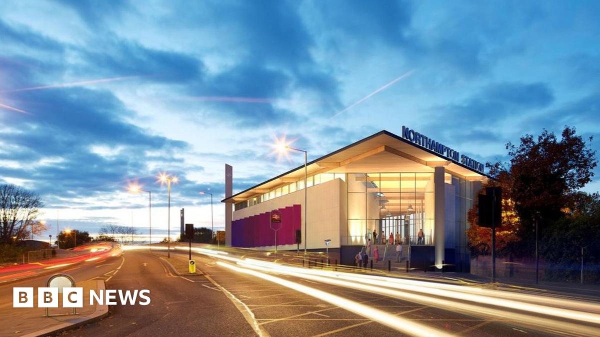 Northampton Railway Station: Updated plans revealed - BBC News