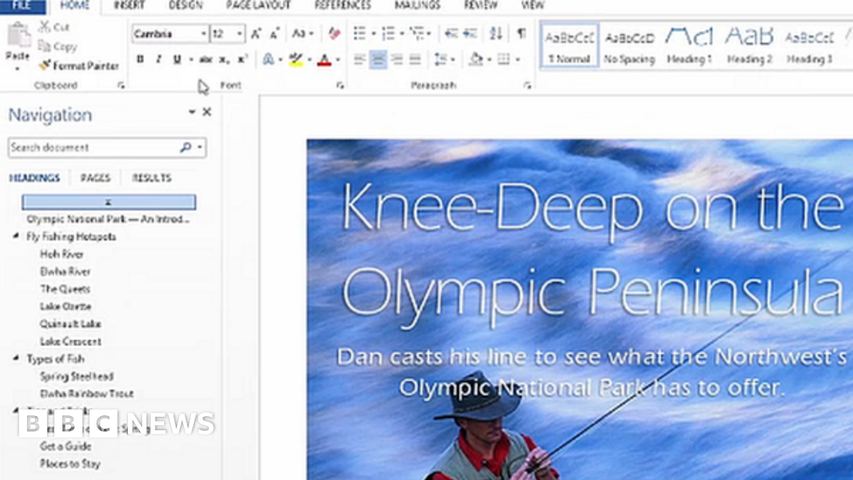 Microsoft launches Office 2013 software suite - BBC News