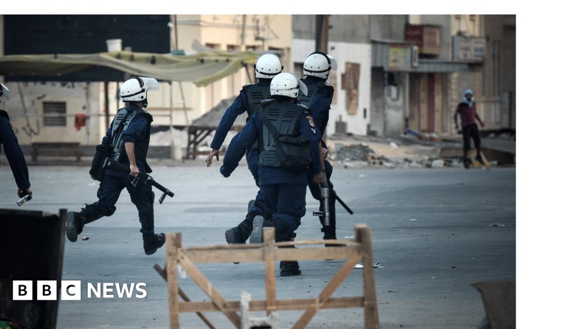 Bahrain policeman jailed for death of protester - BBC News