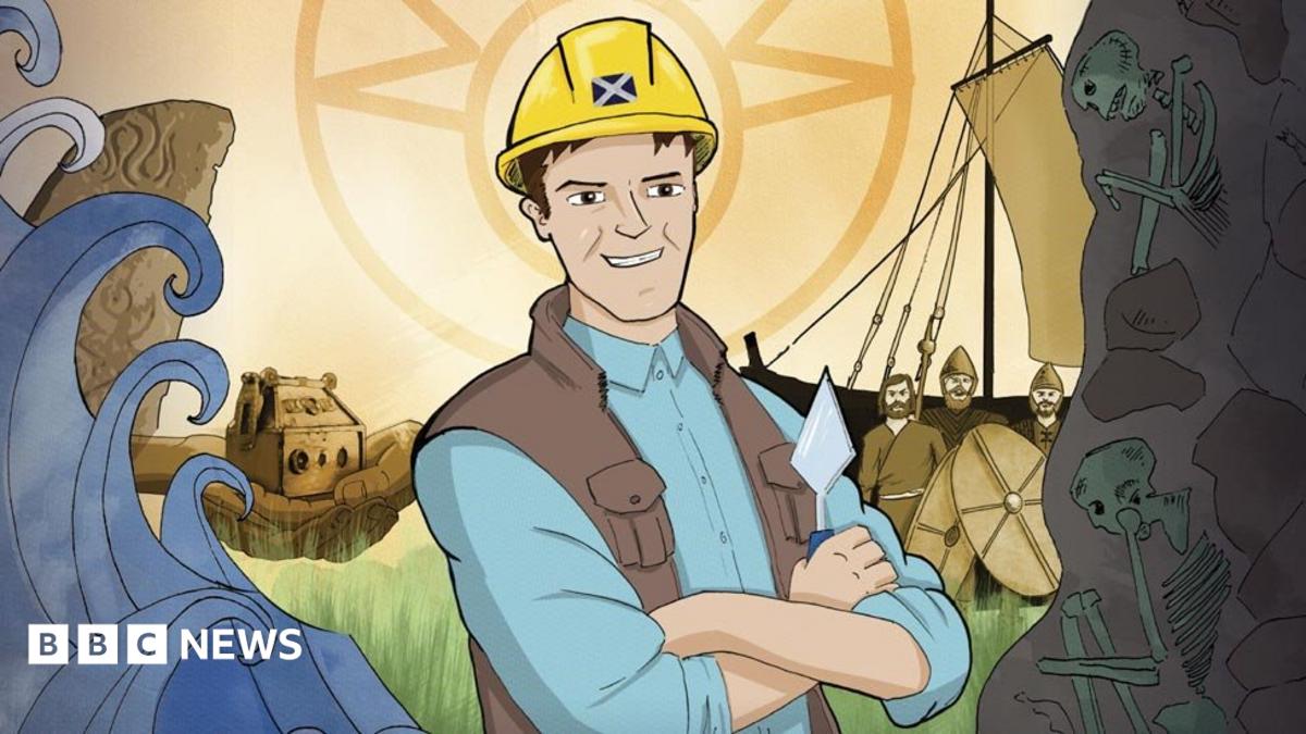 Scottish history told in graphic novel-style guide - BBC News