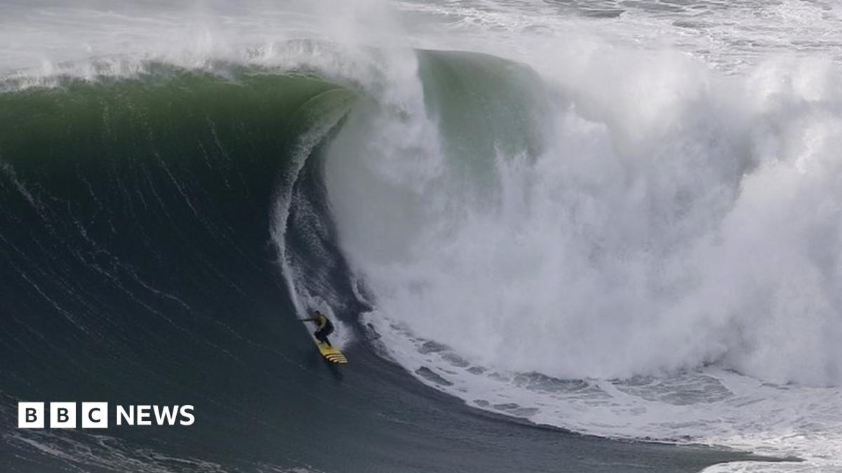 Could big waves be big news for the Western Isles? - BBC News