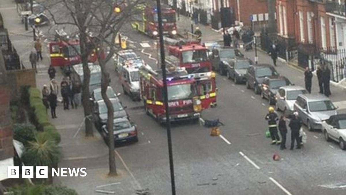Man suffers burns in suspected Chelsea gas explosion - BBC News
