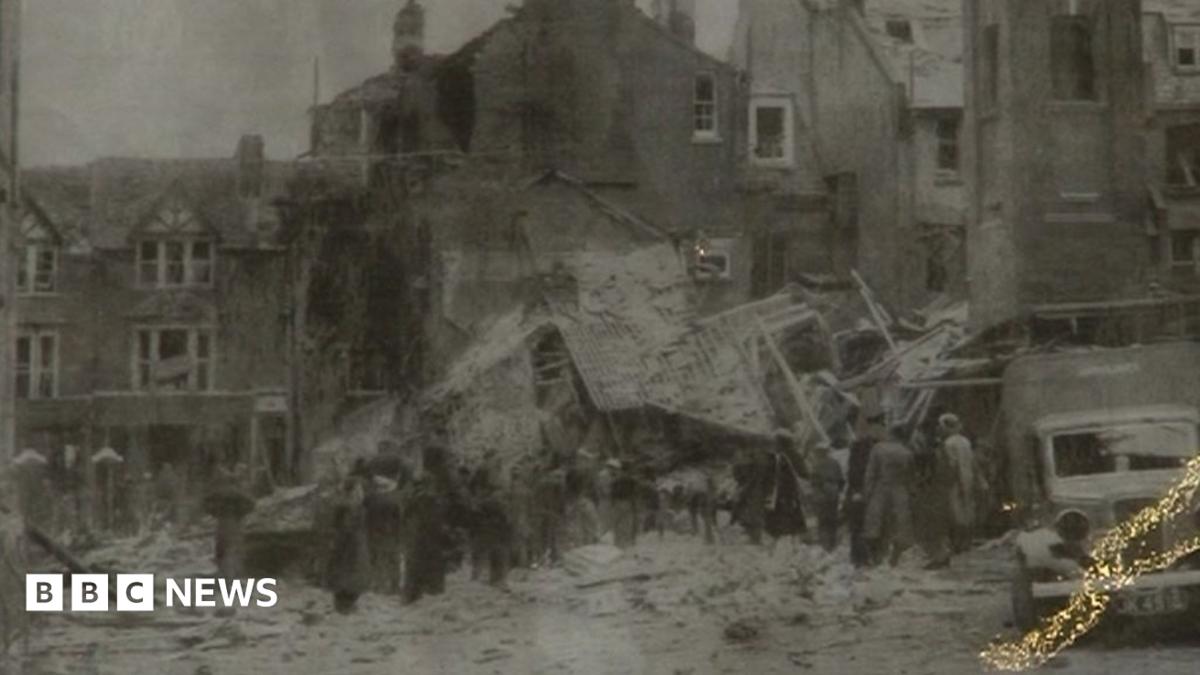 Descendants mark Eastbourne fire station bombing - BBC News