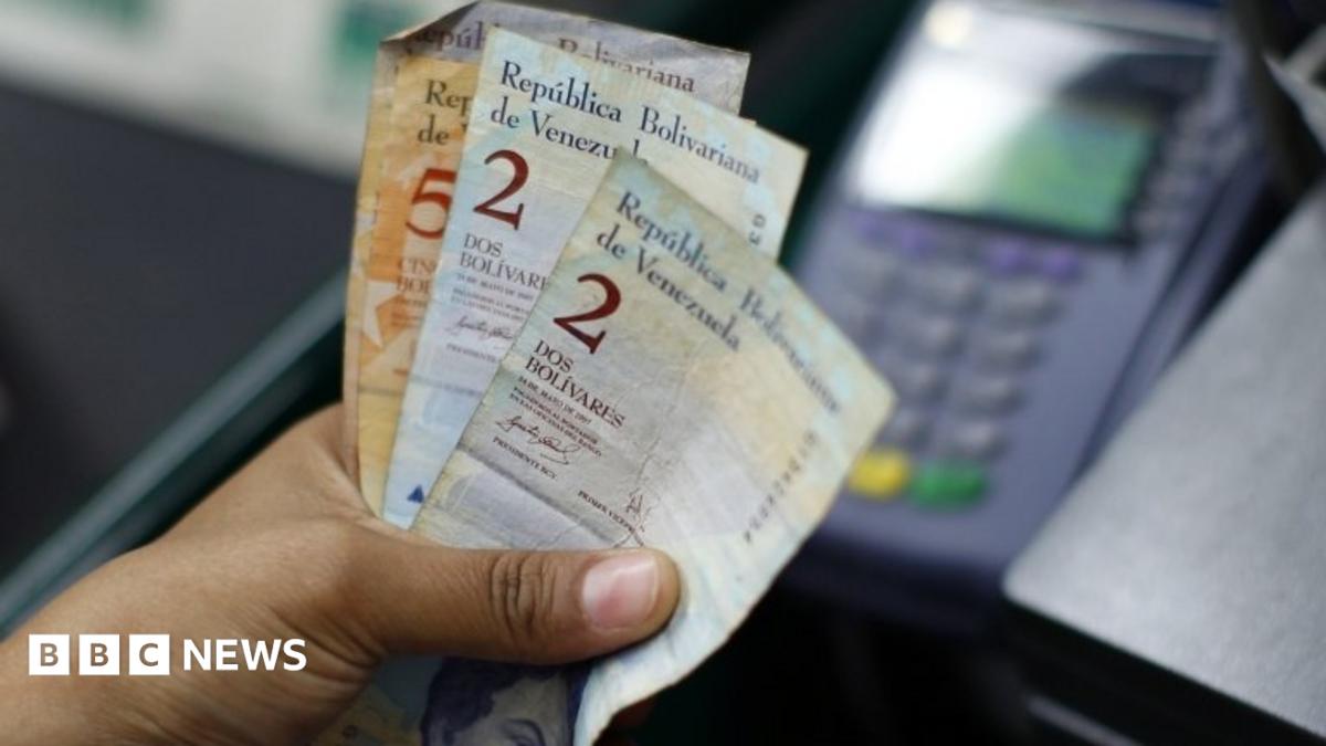 Venezuela devalues currency by 32% against the dollar - BBC News