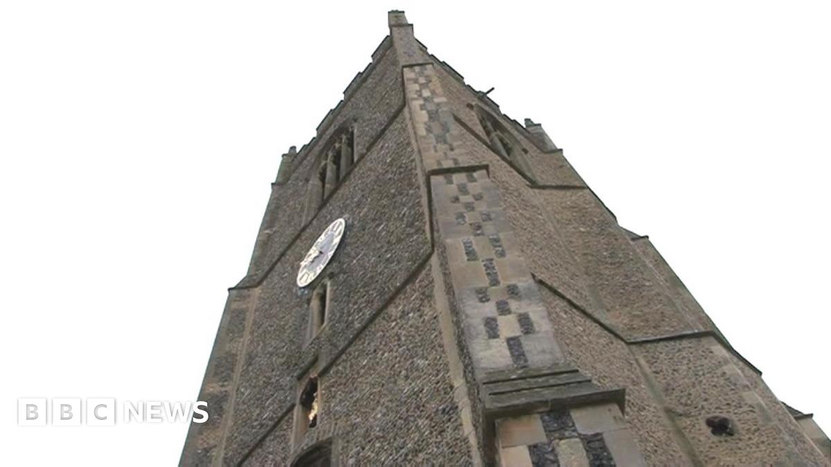 Ufford church's tower boost for broadband - BBC News