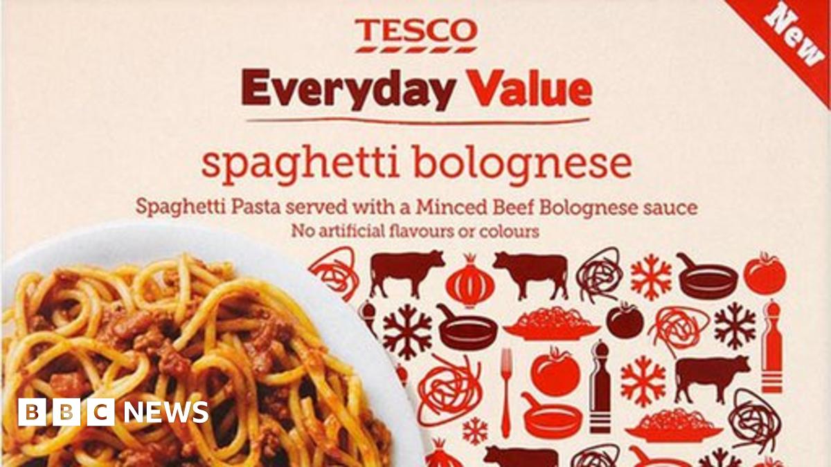 Horsemeat scandal: Tesco reveals 60% content in dish - BBC News