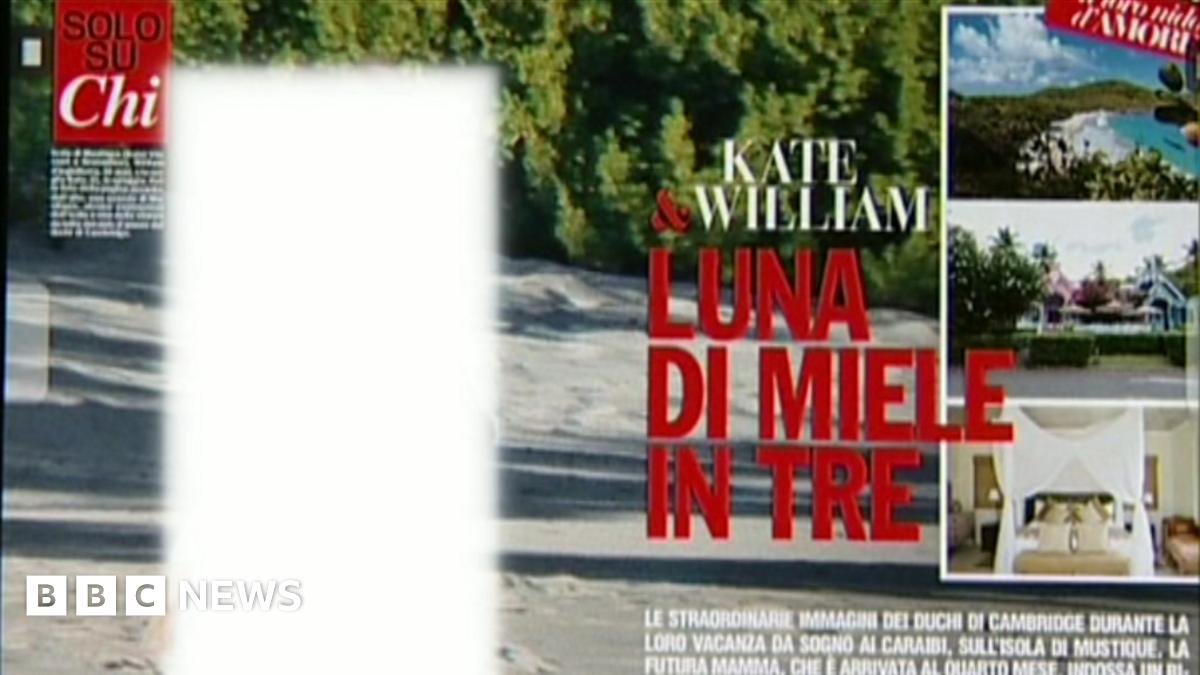 Kate bikini photos published by Chi magazine in Italy - BBC News