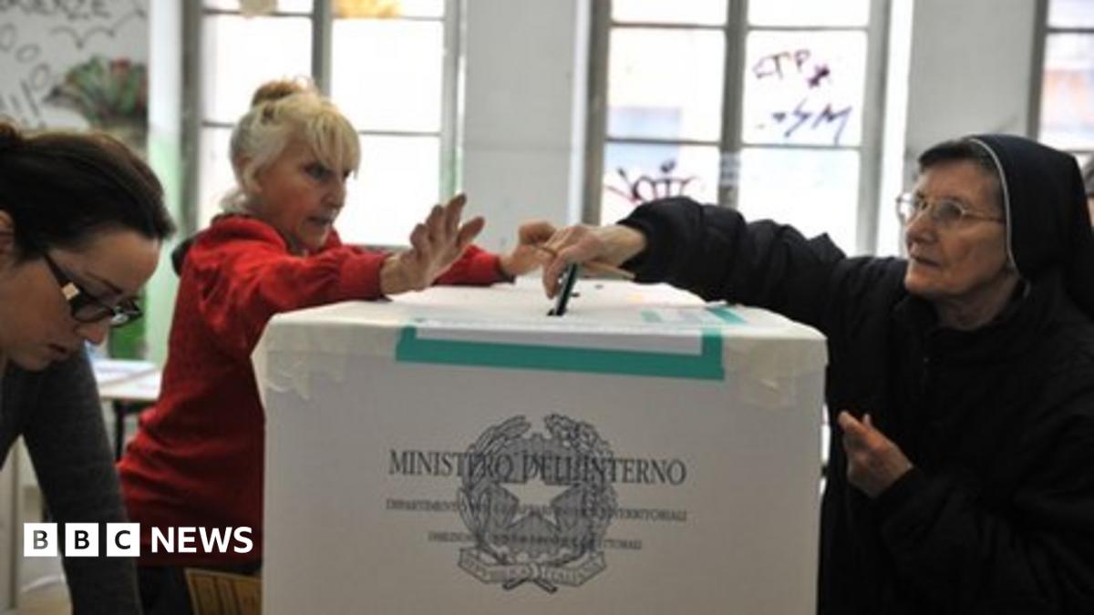 Italy votes in election seen as key for economic recovery - BBC News