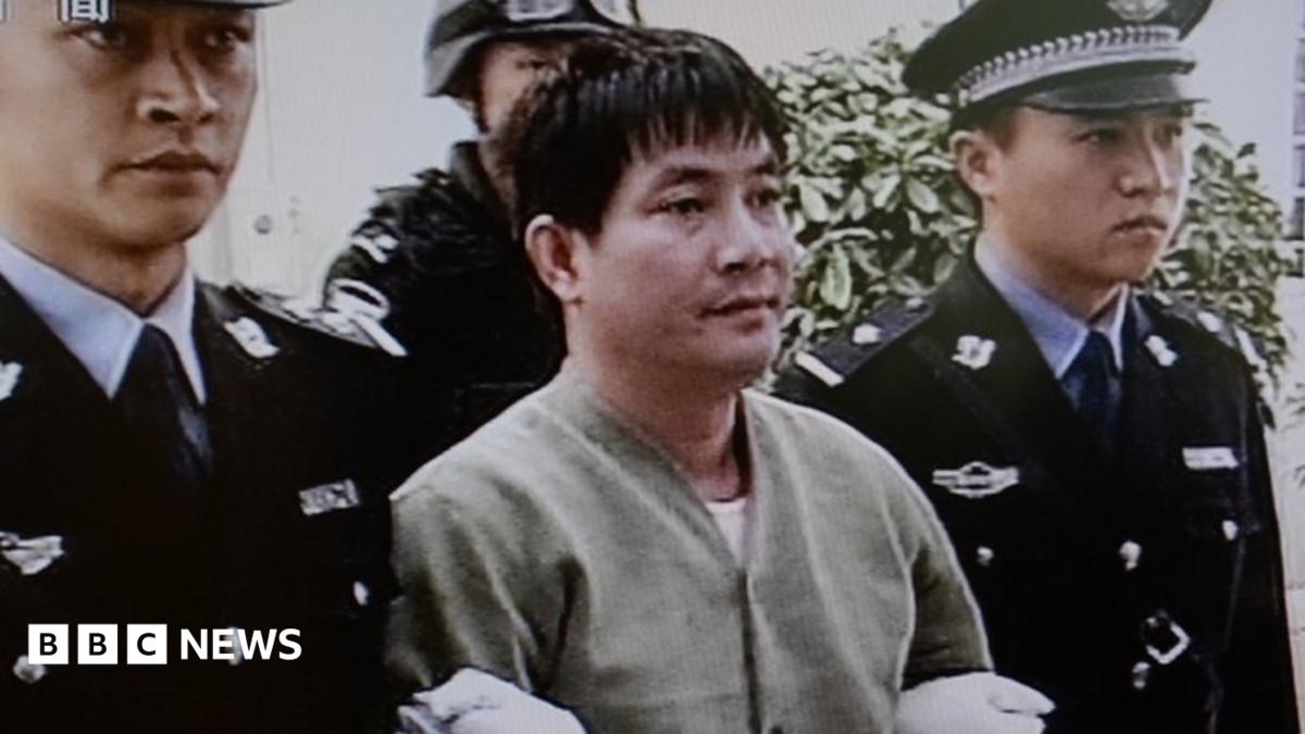 China parades foreign Mekong killers before execution - BBC News