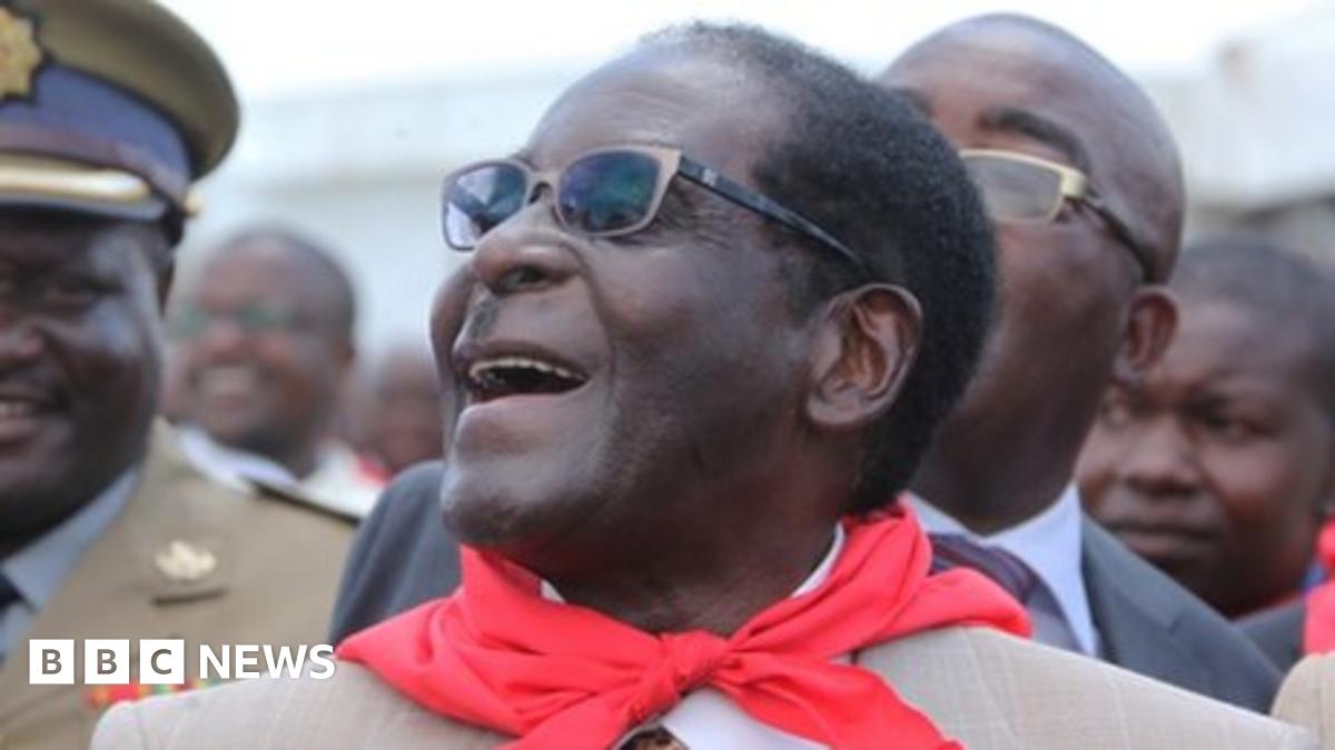 Zimbabwe's Mugabe holds lavish 89th birthday party - BBC News