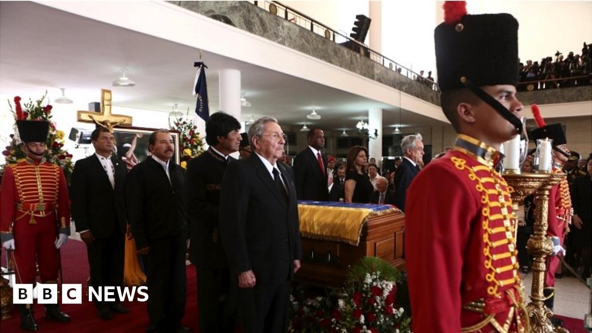 Venezuela holds Hugo Chavez state funeral - BBC News
