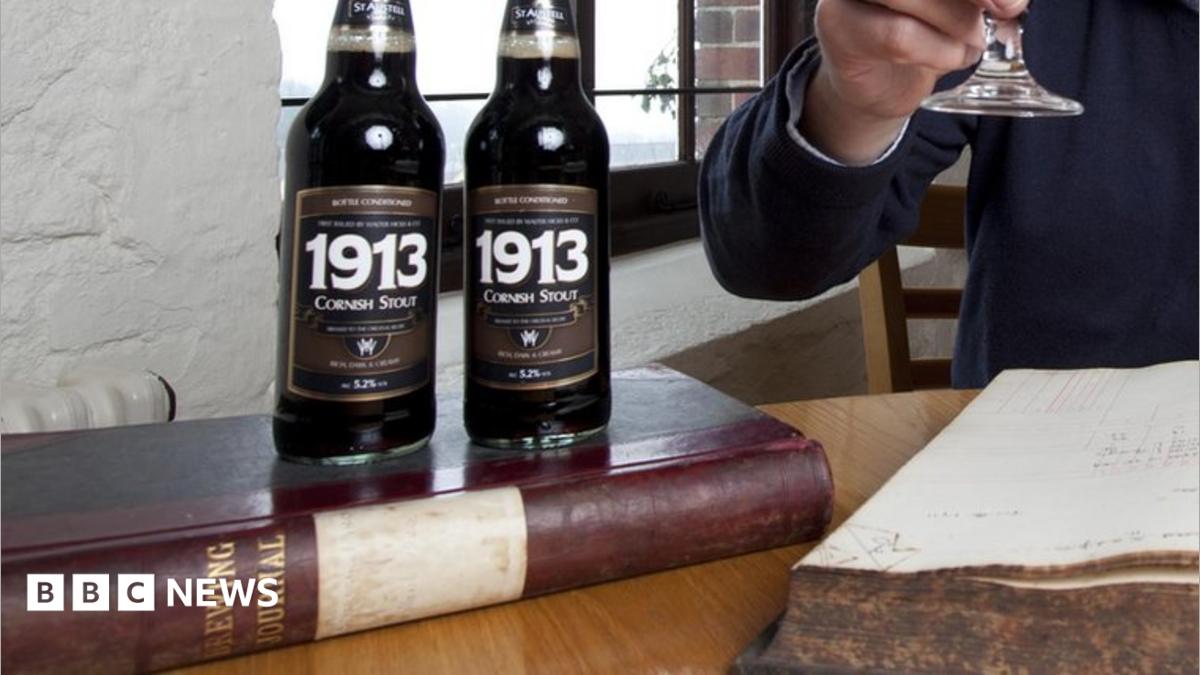 Cornish brewery reproduces 1913 stout recipe - BBC News
