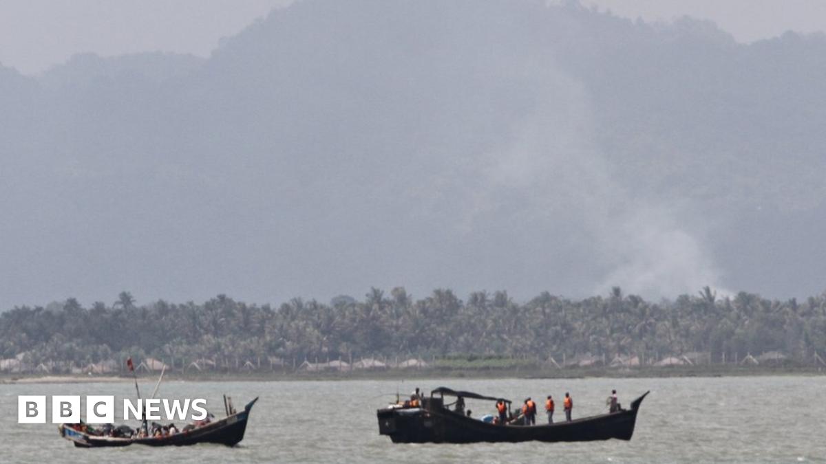 Thai navy denies shooting Rohingya refugees - BBC News