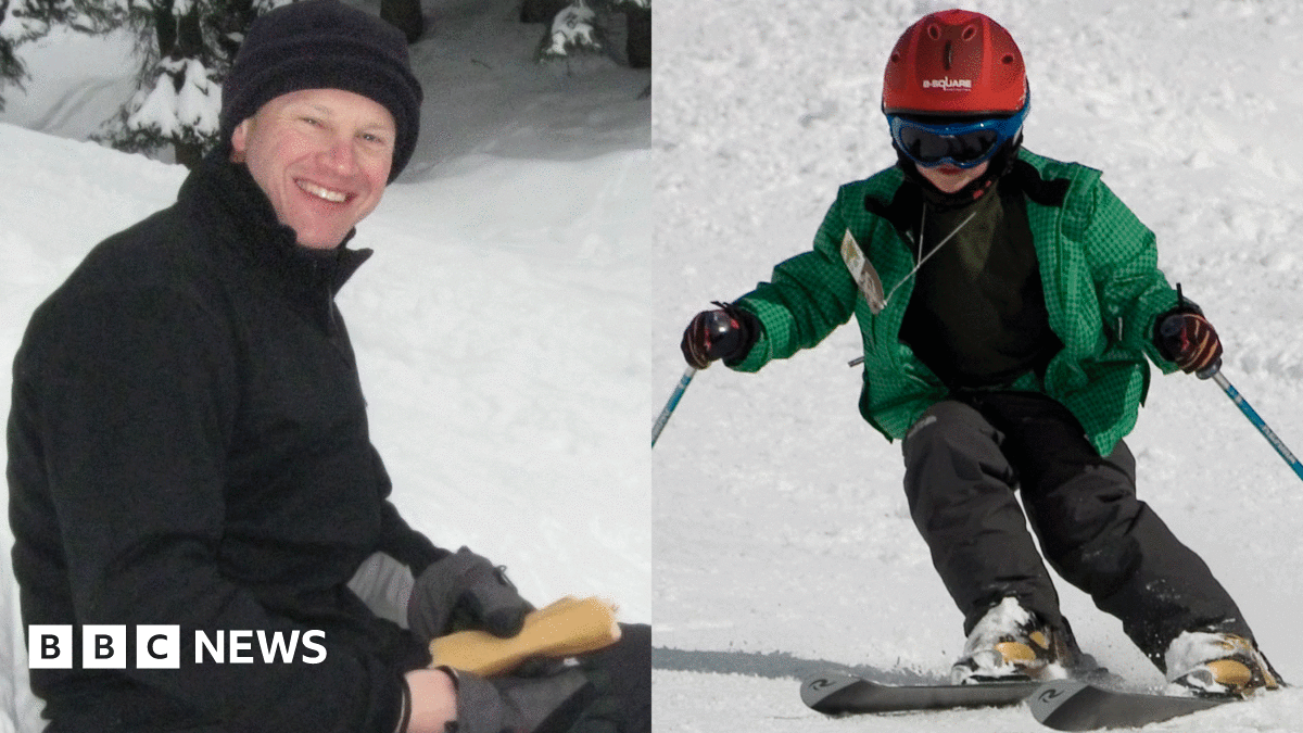 UK father and son found dead in Alps are named - BBC News