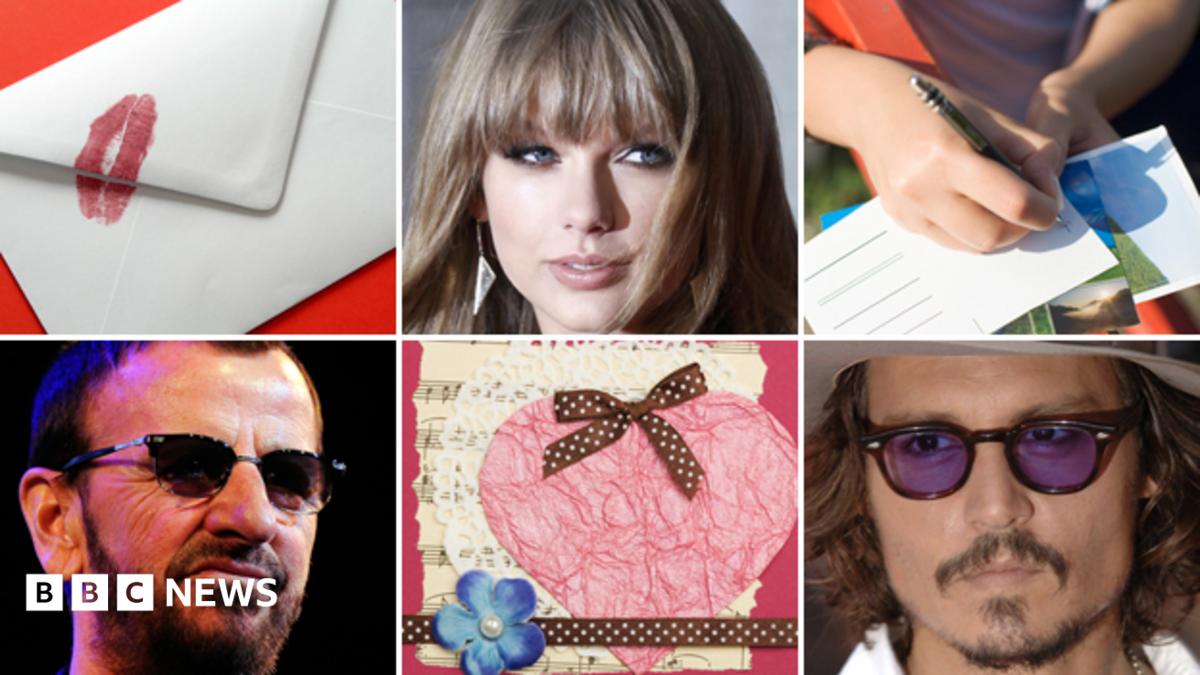 What should celebrities do with fan mail? - BBC News