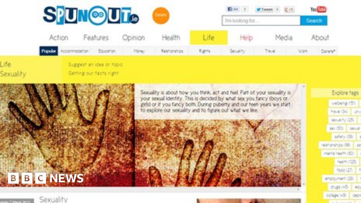 SpunOut.ie: Irish health minister queries teen website - BBC News