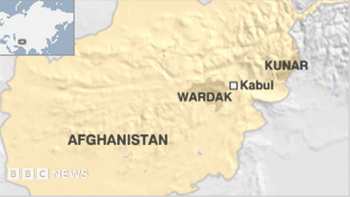 Afghan roadside bomb 'kills nine' in Wardak - BBC News