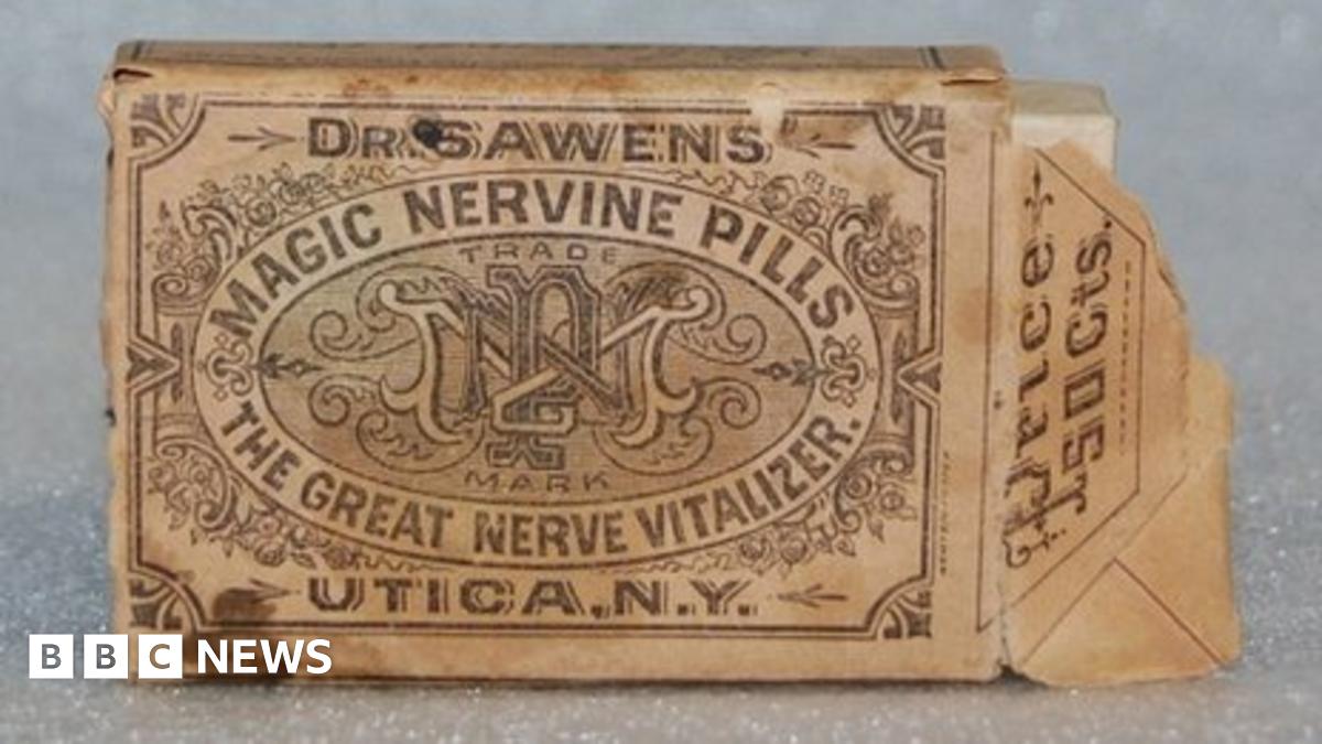 'Patent medicines' study X-rays old-time remedies - BBC News