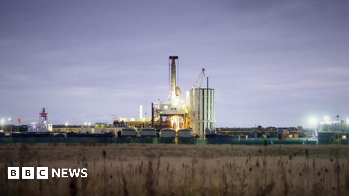 Fracking 'not significant' cause of large earthquakes - BBC News