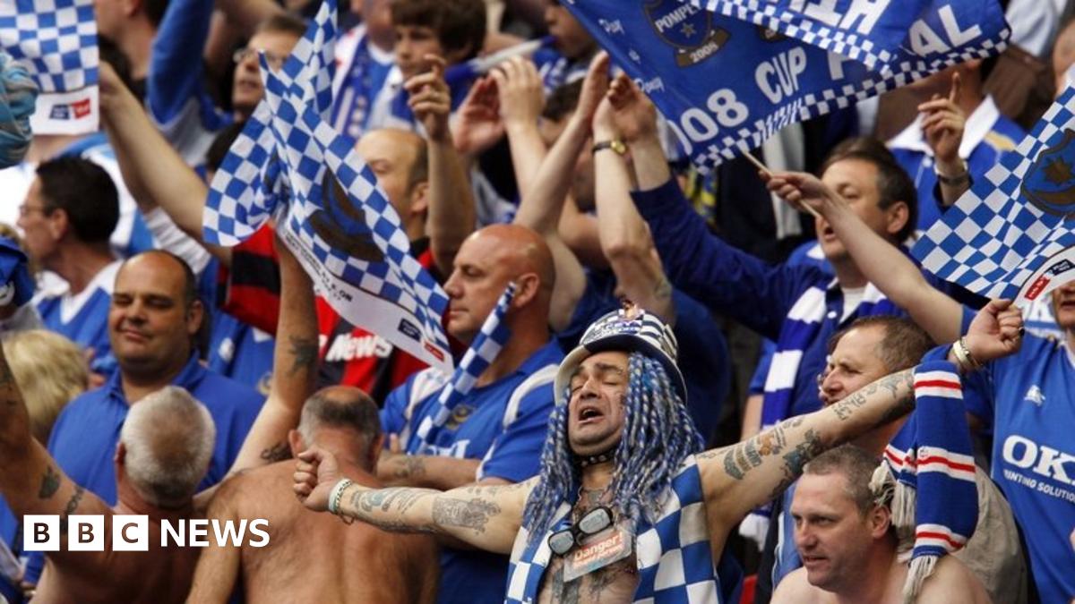 Tears as Portsmouth fans reclaim football club - BBC News