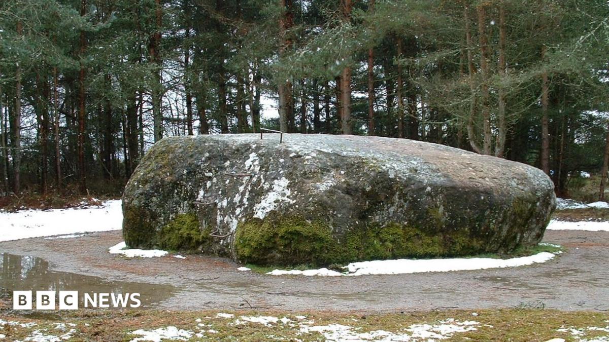 Duke of Cumberland's Stone: The rock with a hard place in history - BBC ...