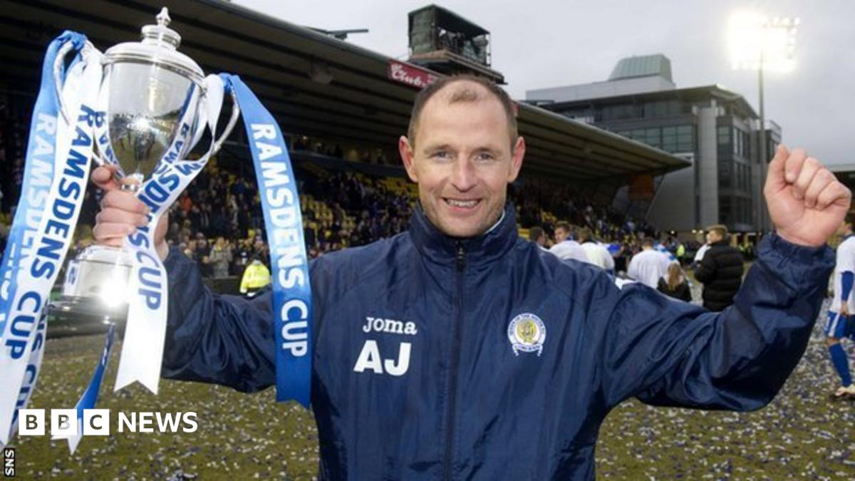 Queen of the South boss Allan Johnston's cup medal taken - BBC News