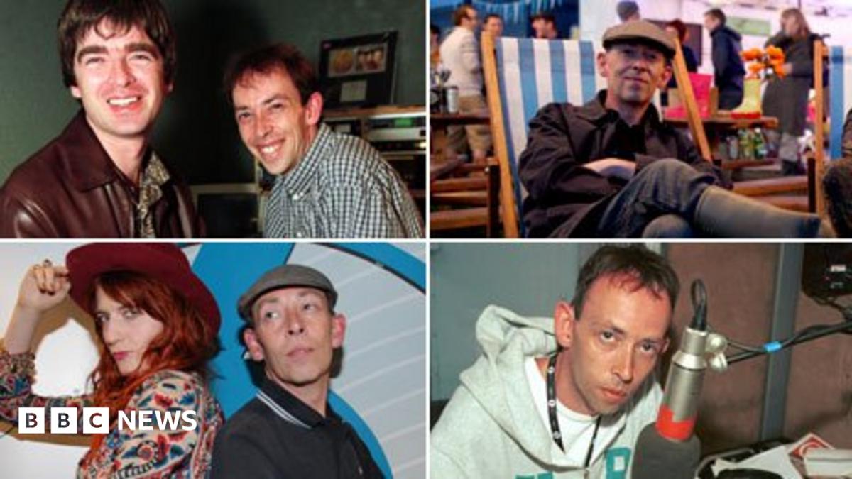 In pictures: Steve Lamacq's 20 years on air - BBC News