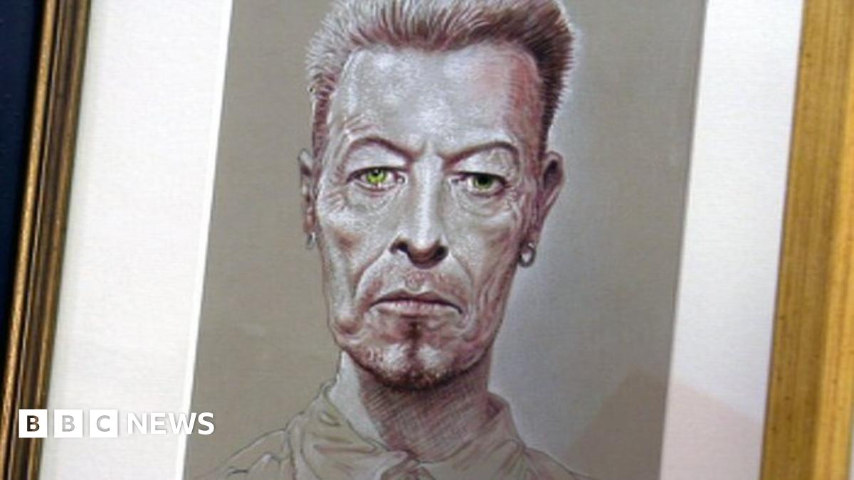 Peter Howson's wife to sell rare Bowie and Madonna work - BBC News