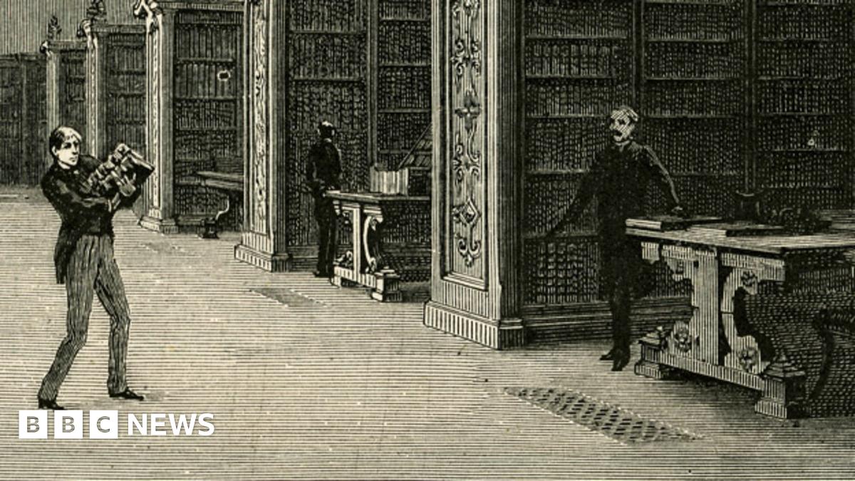 The curious tale of the stolen books - BBC News