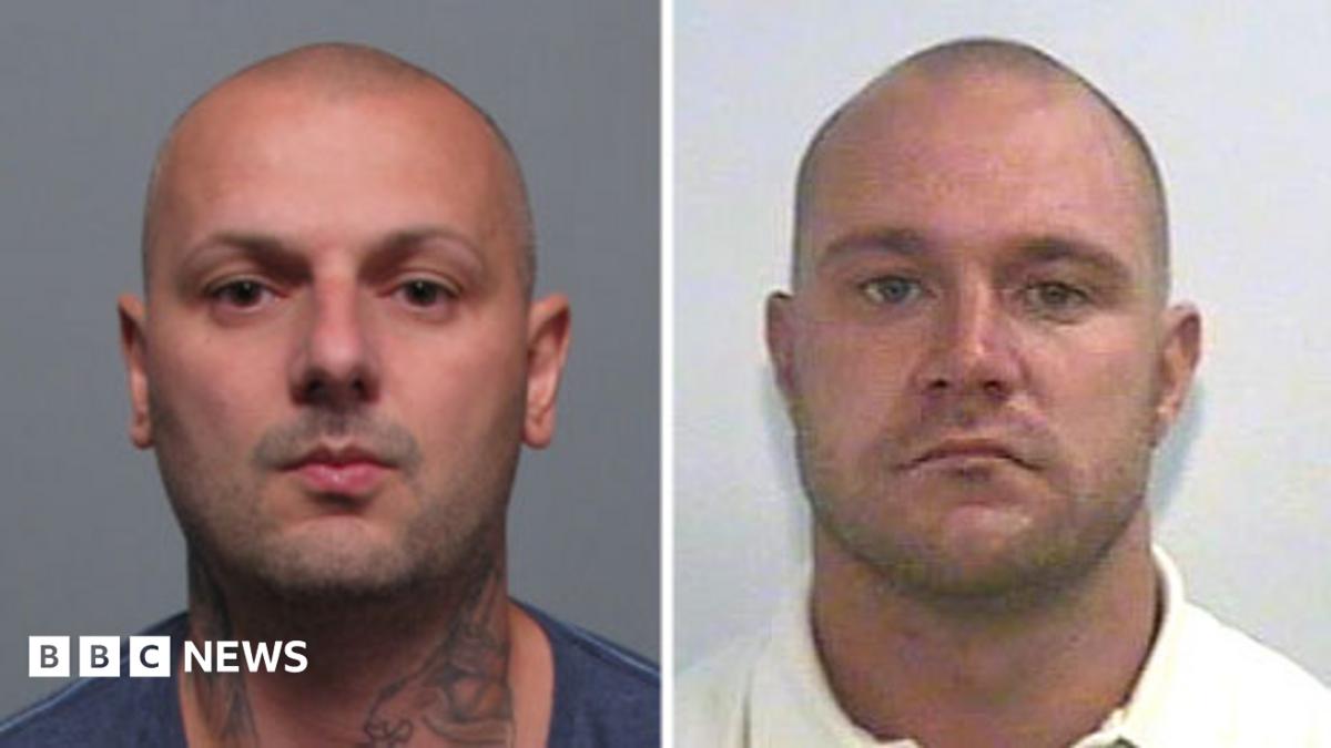 Shaun Martin and Daniel Bage jailed over shop robberies - BBC News