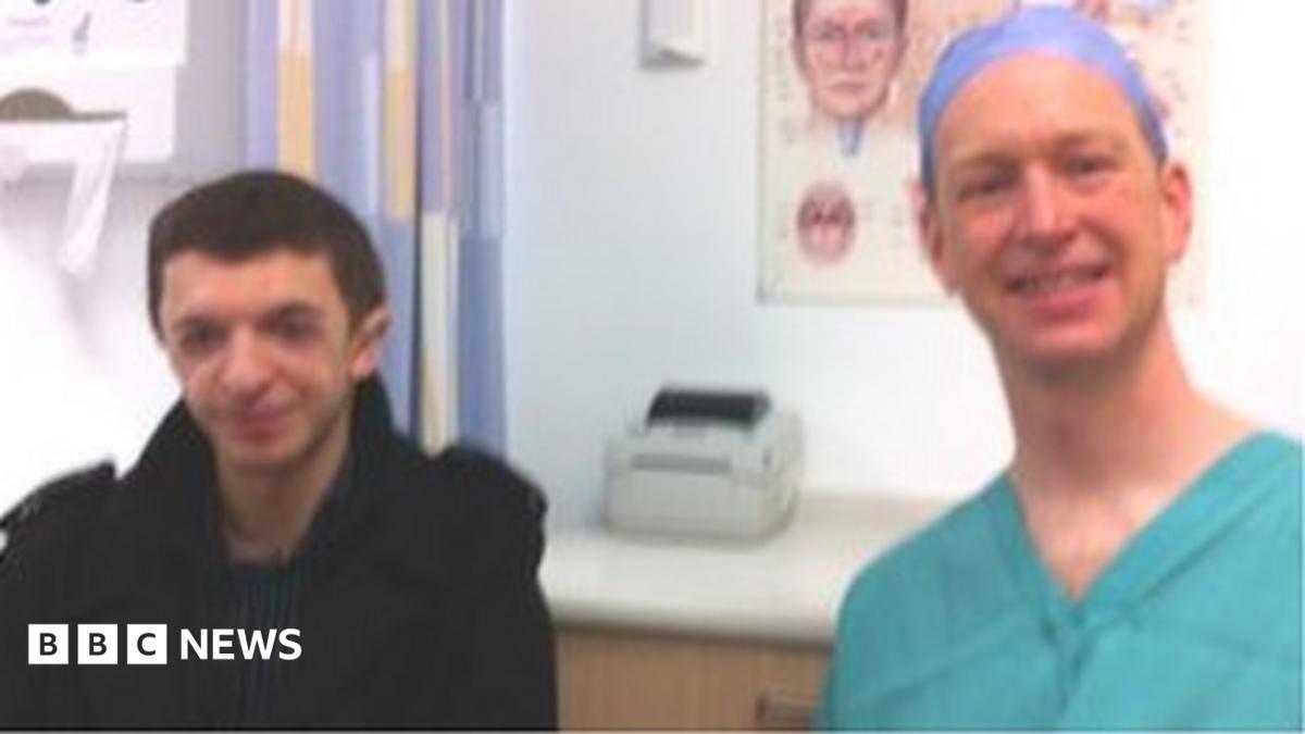 Rib and implant used to create Bonebridge ear for Edinburgh deaf man ...