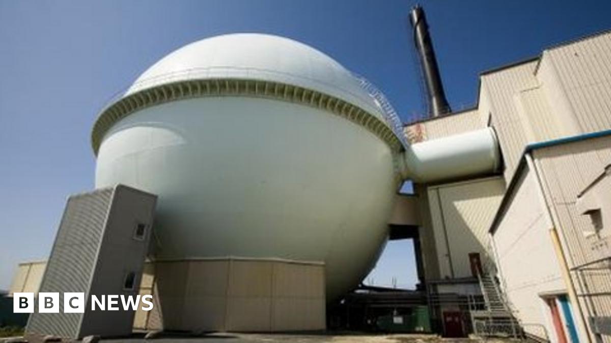 Images of Dounreay reactor's inside - the first in 50 years - BBC News