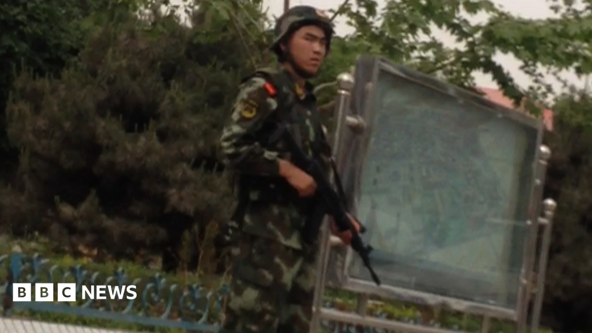 Doubts over China government claims on Xinjiang attack - BBC News