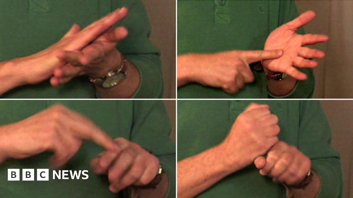 Fingerspelling - the alphabet on your hands - BBC News