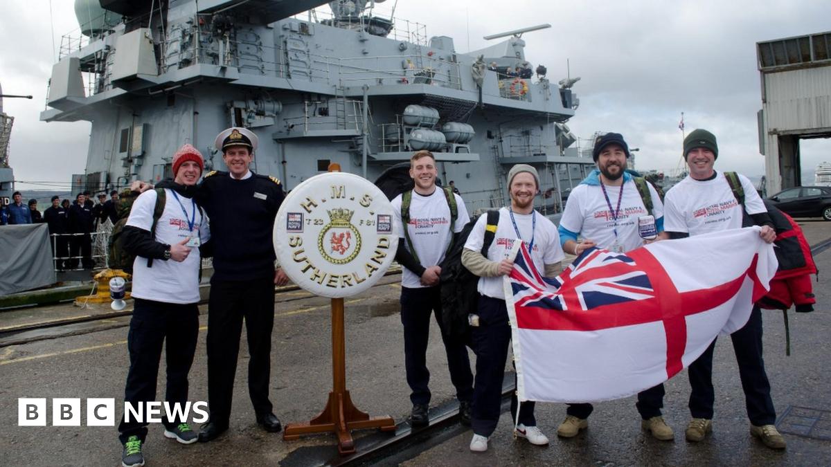 Sailors race warship HMS Sutherland back to Plymouth - BBC News