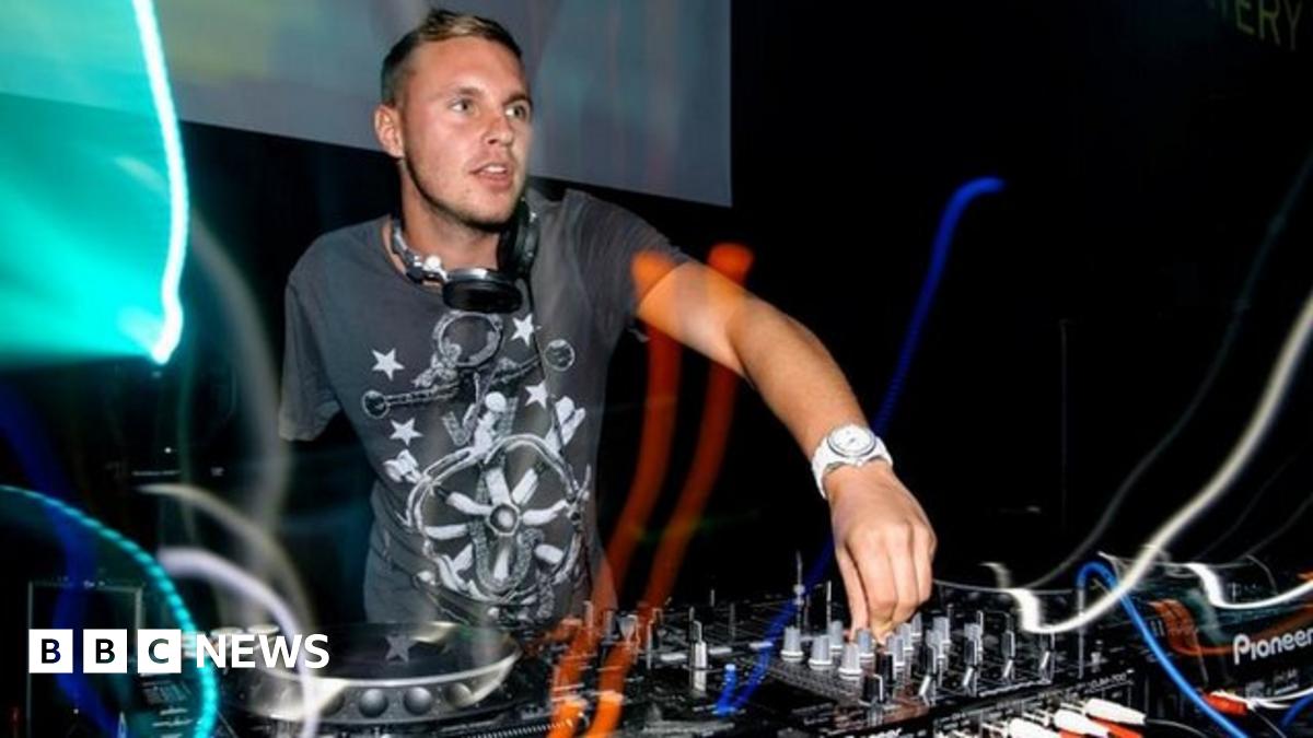 DJ Matt Howes hits high after Crete crash - BBC News